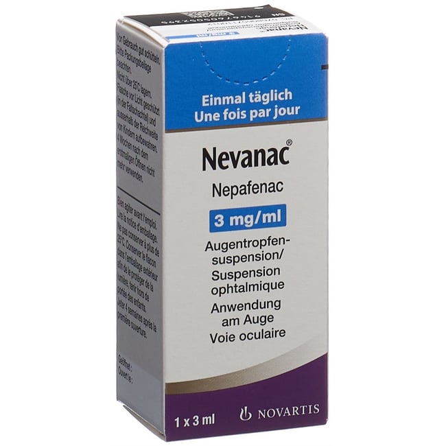 NEVANAC Susp Opht 3 mg/ml Fl 3 ml | Coop Vitality Apotheke