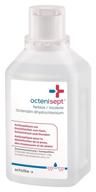 OCTENISEPT Lös farblos mit Verschluss Fl 500 ml | Coop Vitality Apotheke