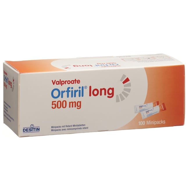 ORFIRIL long Minipacks mit Retard-Minitabletten Depotgran 500 mg Btl ...