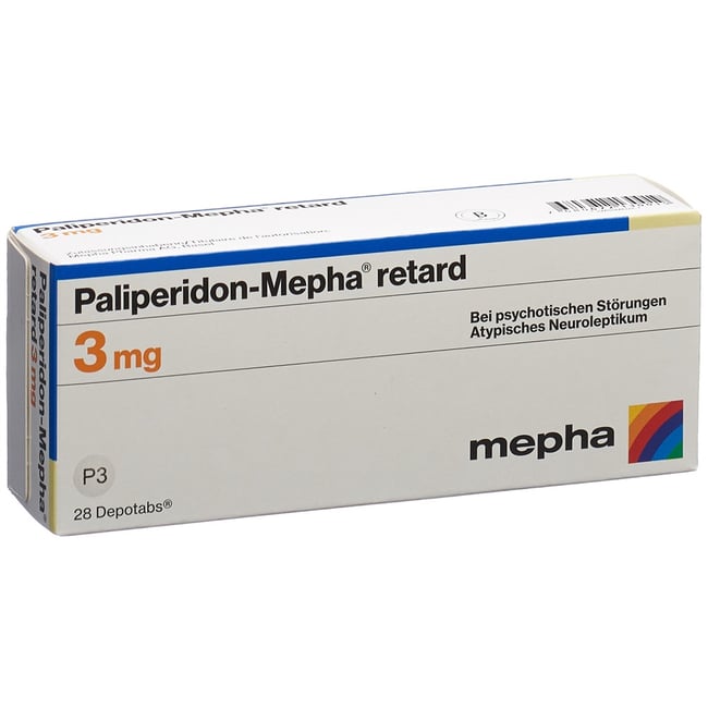 PALIPERIDONE retard Ret Tabl 3 mg Blist 28 Stk | Coop Vitality Apotheke