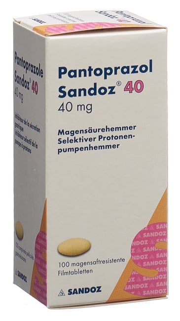 PANTOPRAZOLE Sandoz Filmtabl 40 mg Ds 100 Stk | Coop Vitality Apotheke