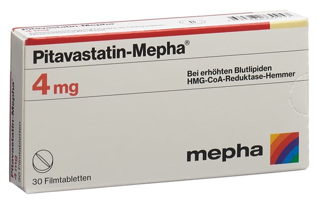 PITAVASTATIN Mepha Filmtabl 4 mg Blist 30 Stk | Coop Vitality Apotheke