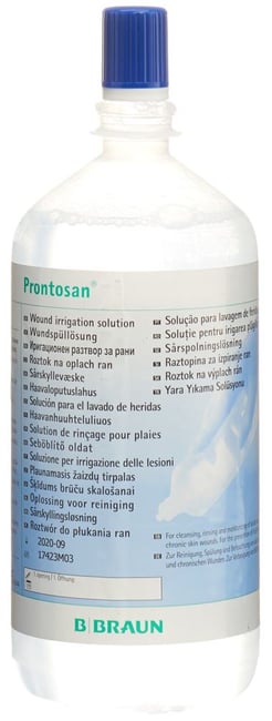 PRONTOSAN Wundspüllösung Lös steril Rundfl 1000 ml | Coop Vitality Apotheke