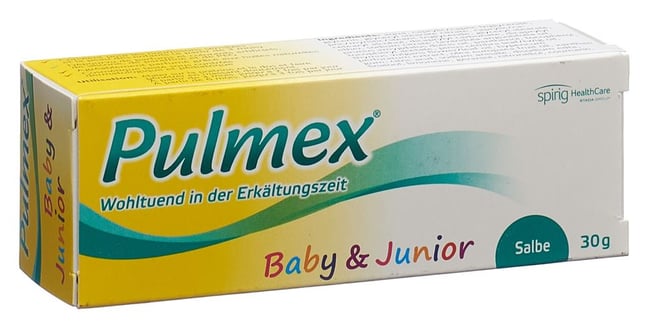 PULMEX Baby & Junior pommade ong tb 30 g | Pharmacie Coop Vitality