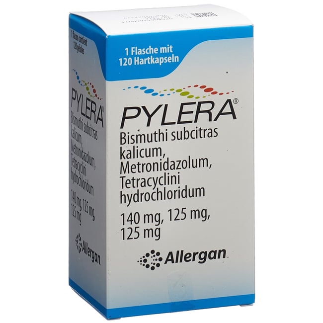 PYLERA caps 140 mg/125 mg/125 mg bte 120 pce | Pharmacie Coop Vitality