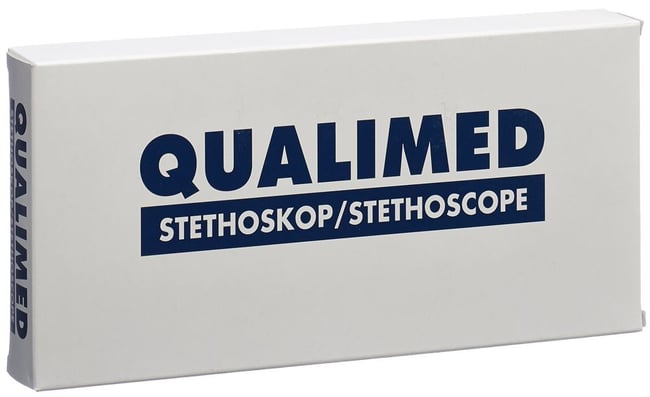 Qualimed Stéthoscope NURSE à double tête rouge 1 pce | Pharmacie Coop ...