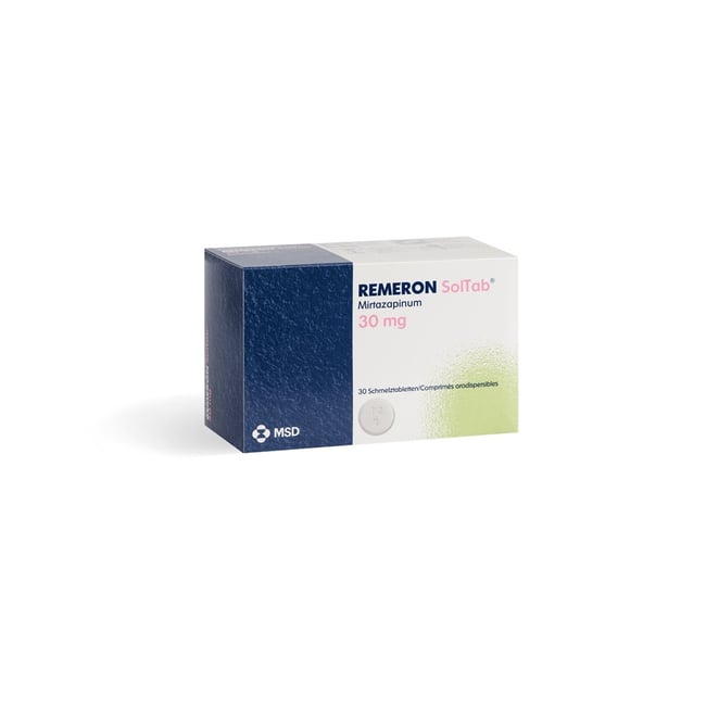 REMERON SolTab Schmelztabl 30 mg Blist 30 Stk | Coop Vitality Apotheke