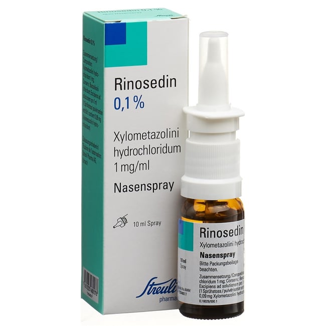 RINOSEDIN Nasenspray 0.1 % Nasenspr 10 ml | Coop Vitality Apotheke