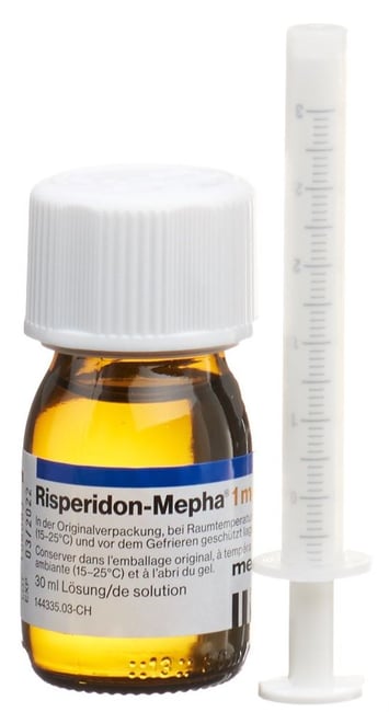 RISPERIDONE Mepha Lös 1 mg/ml Fl 100 ml | Coop Vitality Apotheke