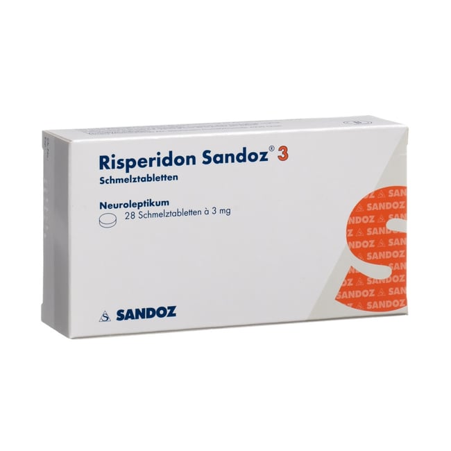 RISPERIDONE Sandoz Schmelztabl 3 mg Blist 28 Stk | Coop Vitality Apotheke
