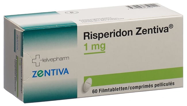 RISPERIDONE Zentiva Filmtabl 1 mg Blist 60 Stk | Coop Vitality Apotheke