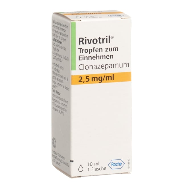 RIVOTRIL Tropfen 2.5 mg/ml Fl 10 ml | Coop Vitality Apotheke