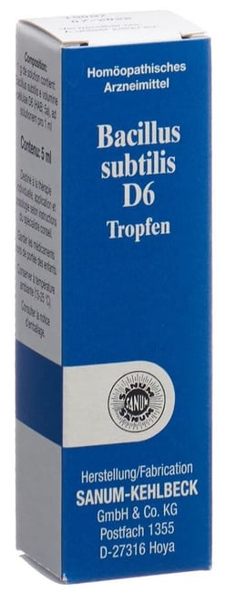SANUM Bacillus subtilis Tropfen 6 D Fl 5 ml | Coop Vitality Apotheke