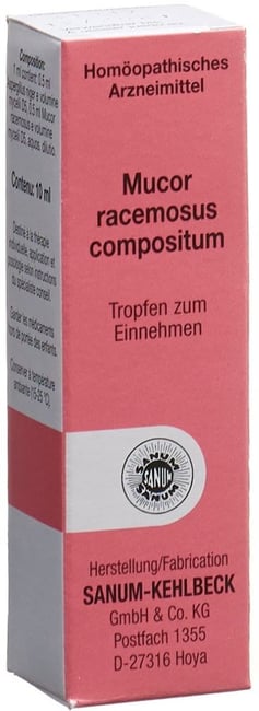 SANUM Mucor racemosus compositum Tropfen 5 D 10 ml | Coop Vitality Apotheke