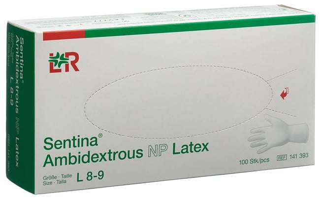 SENTINA Handschuhe L Latex 100 Stk | Coop Vitality Apotheke