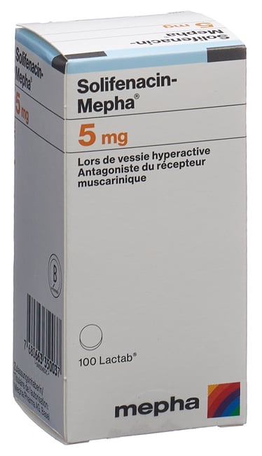 SOLIFENACINE Mepha Filmtabl 5 mg Ds 100 Stk | Coop Vitality Apotheke
