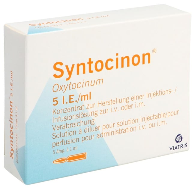 SYNTOCINON Inj Inf Präp 5 IE Amp 1 ml | Coop Vitality Apotheke