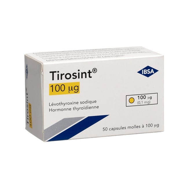 TIROSINT Weichkaps 100 mcg Blist 50 Stk | Coop Vitality Apotheke