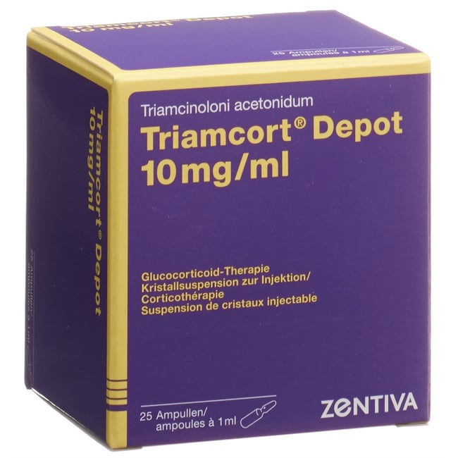 TRIAMCORT Depot Krist Susp 10 mg/ml Amp 1 ml | Coop Vitality Apotheke