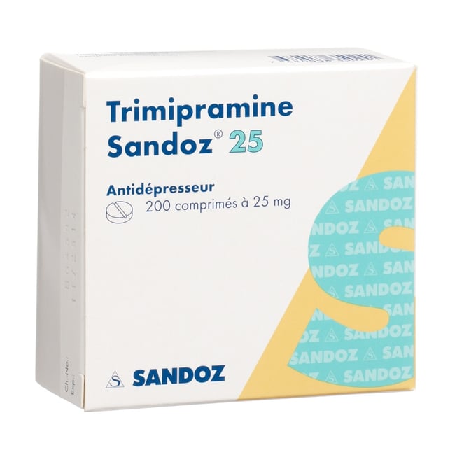 TRIMIPRAMINE Sandoz Tabl 25 mg Blist 200 Stk | Coop Vitality Apotheke