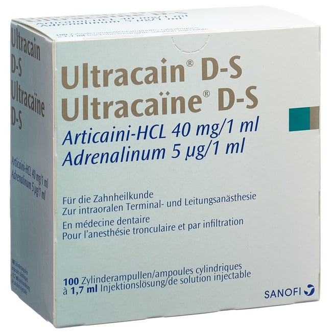 ULTRACAIN D-S Inj Lös Amp 1.7 ml | Coop Vitality Apotheke