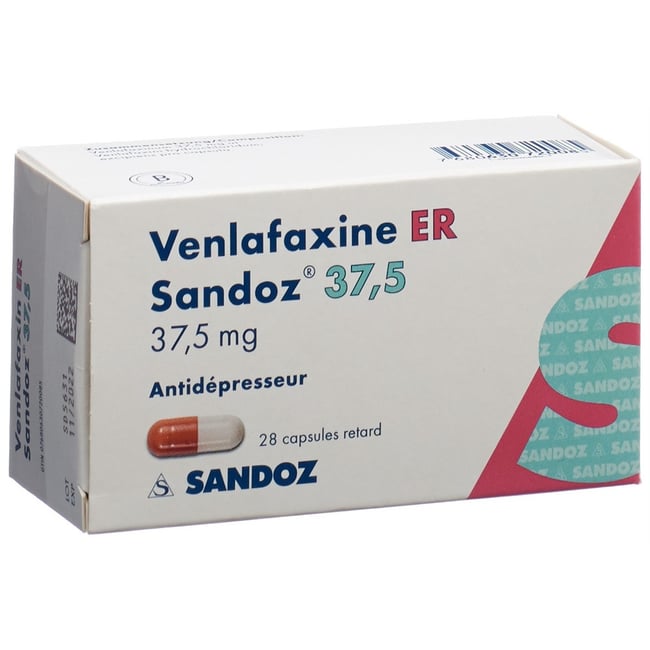 VENLAFAXINE Sandoz Ret Kaps 37.5 mg Blist 28 Stk | Coop Vitality Apotheke