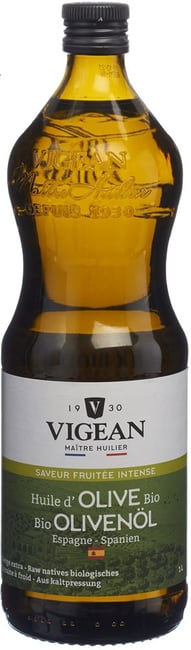 VIGEAN Huile d'Olive Fruit Espagne 1 lt | Coop Vitality Apotheke