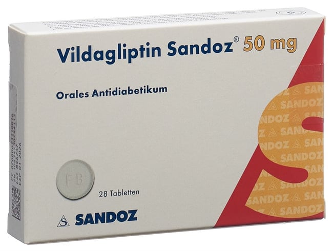VILDAGLIPTIN Sandoz Tabl 50 mg Blist 28 Stk | Coop Vitality Apotheke