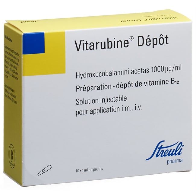 VITARUBIN Depot Inj Lös 1 mg/ml Amp 1 ml | Coop Vitality Apotheke
