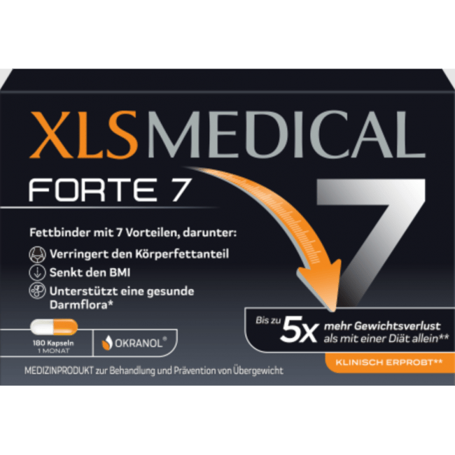XL-S Forte 7 Kaps Blist 180 Stk | Coop Vitality Apotheke