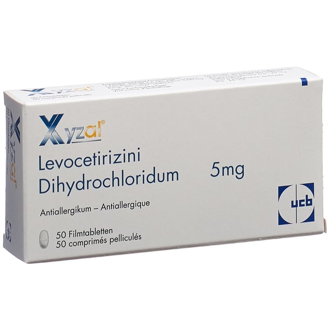 XYZAL Filmtabl 5 mg teilbar Blist 50 Stk | Coop Vitality Apotheke