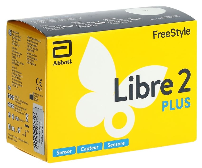 ABBOTT Libre (IP-GAX) 2 plus capteur 15 jours 1 pce | Pharmacie Coop ...