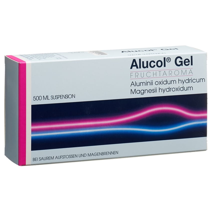 ALUCOL Gel Susp Frucht Fl 500 ml | Coop Vitality Apotheke
