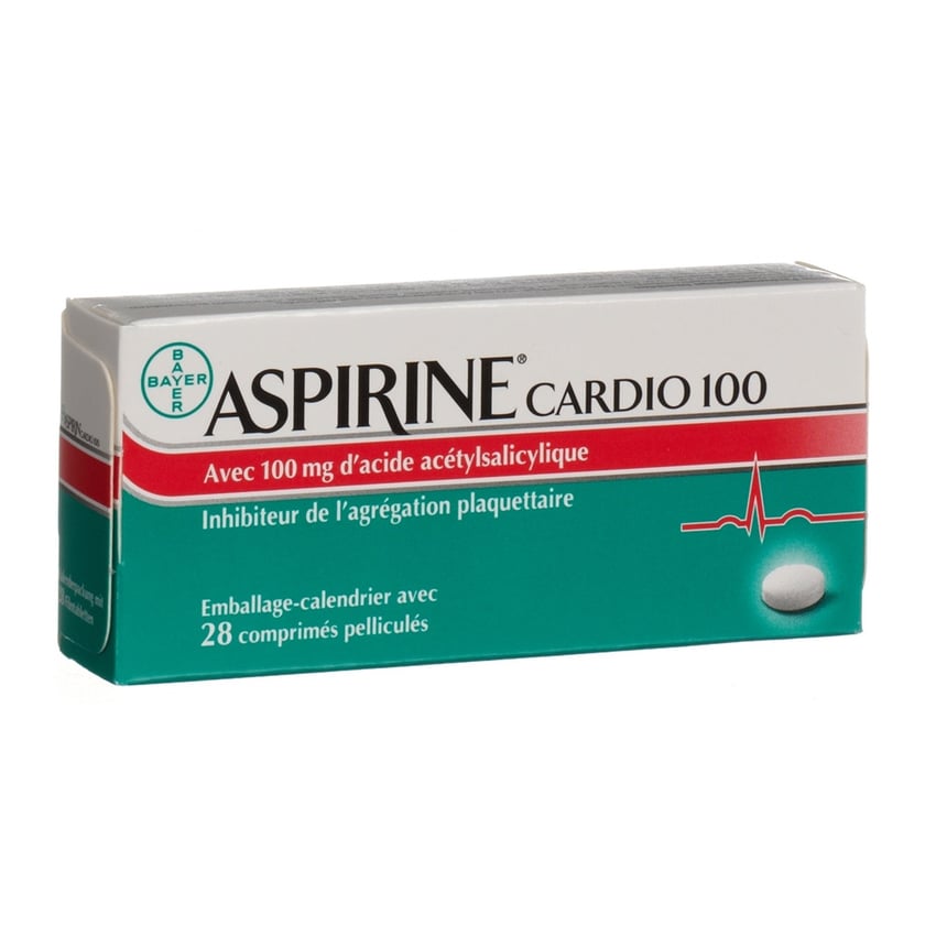 ASPIRINE Filmtabl 100 mg Blist 28 Stk | Coop Vitality Apotheke