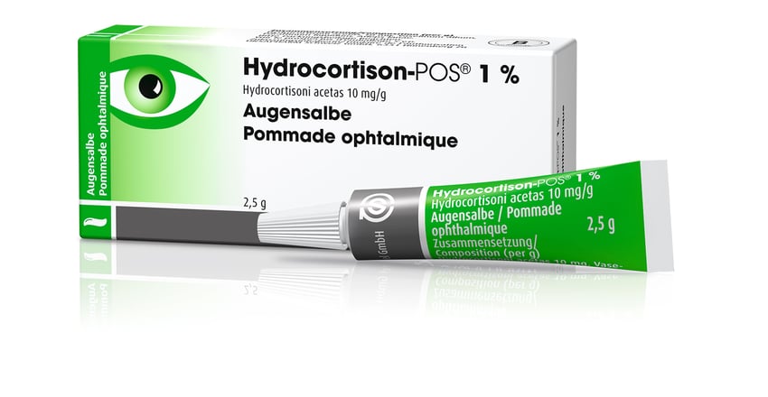 HYDROCORTISON-POS Augensalbe 1 % Tb 2.5 g | Coop Vitality Apotheke