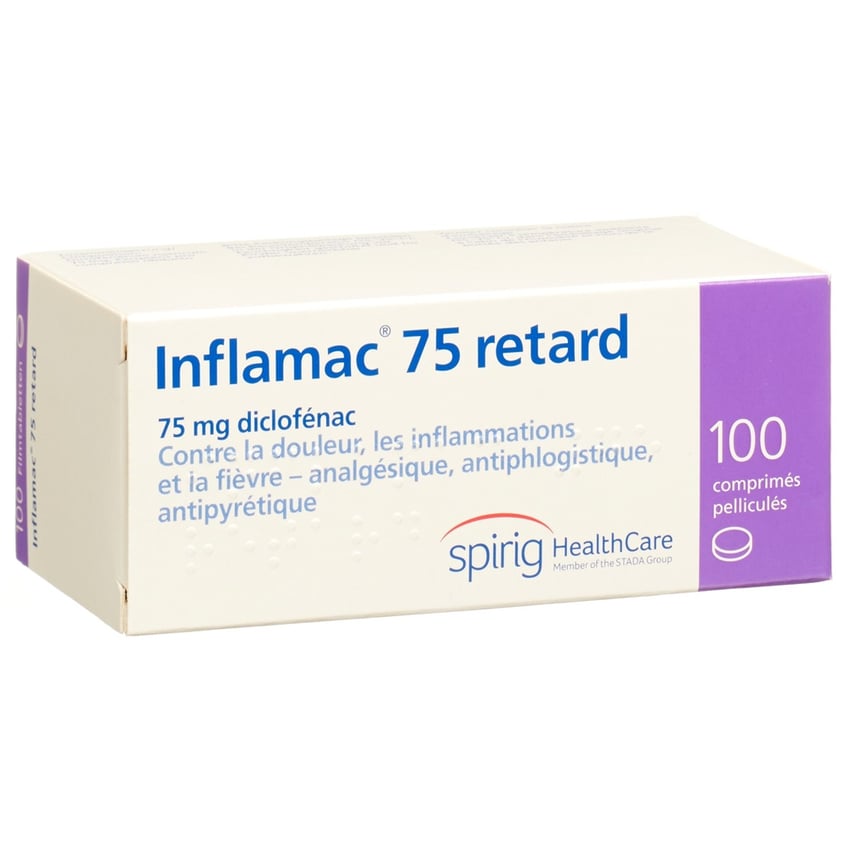 INFLAMAC retard Ret Filmtabl 75 mg Blist 100 Stk | Coop Vitality Apotheke