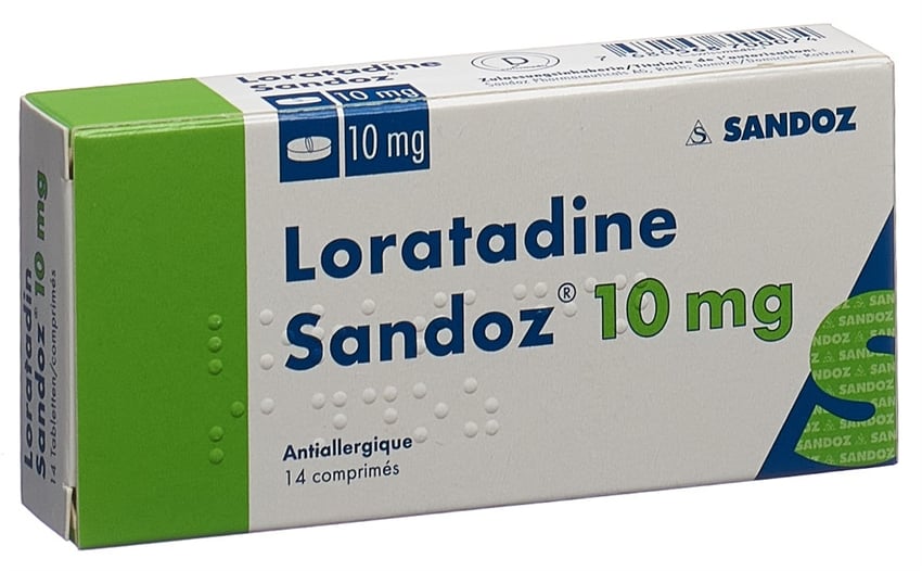LORATADINE Sandoz Tabl 10 mg Blist 14 Stk | Coop Vitality Apotheke