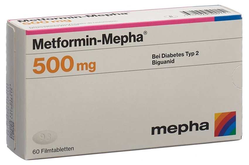 METFORMINE Mepha Filmtabl 500 mg Blist 60 Stk | Coop Vitality Apotheke