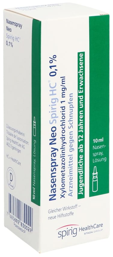 SPRAY NASAL NEO Spirig HC Nasenspray 0.1 % Fl 10 ml | Coop Vitality ...