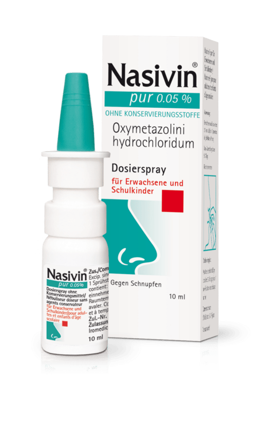 NASIVINE Pur Dosierspray 0.05 % Nasenspr 10 ml | Coop Vitality Apotheke