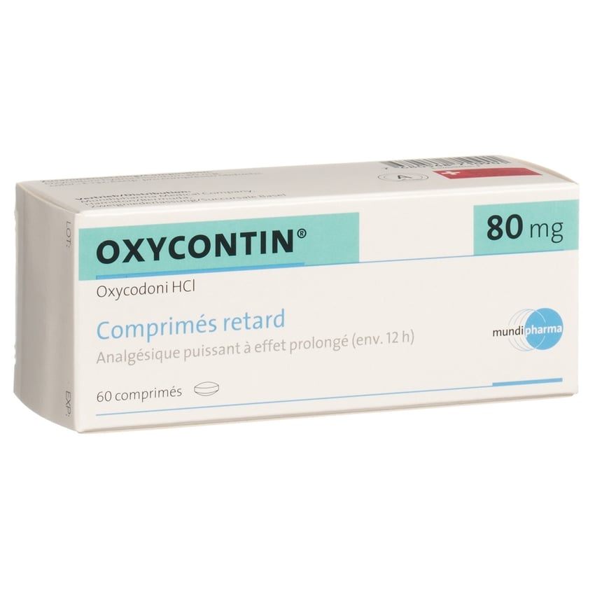 OXYCONTIN Ret Tabl 80 mg Blist 60 Stk | Coop Vitality Apotheke