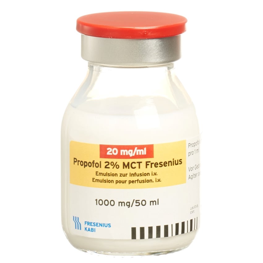 PROPOFOL Fresenius émuls inj 1 g/50ml flacon flac 50 ml | Pharmacie ...