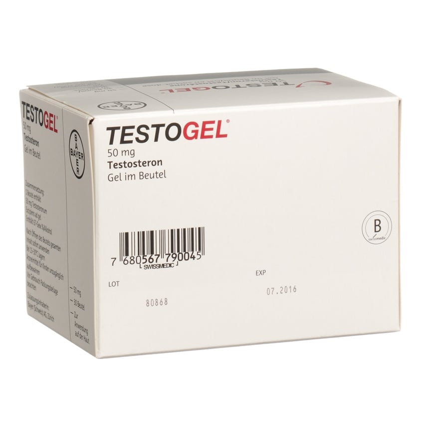 TESTOGEL Gel 50 mg/5g Btl 5 g | Coop Vitality Apotheke