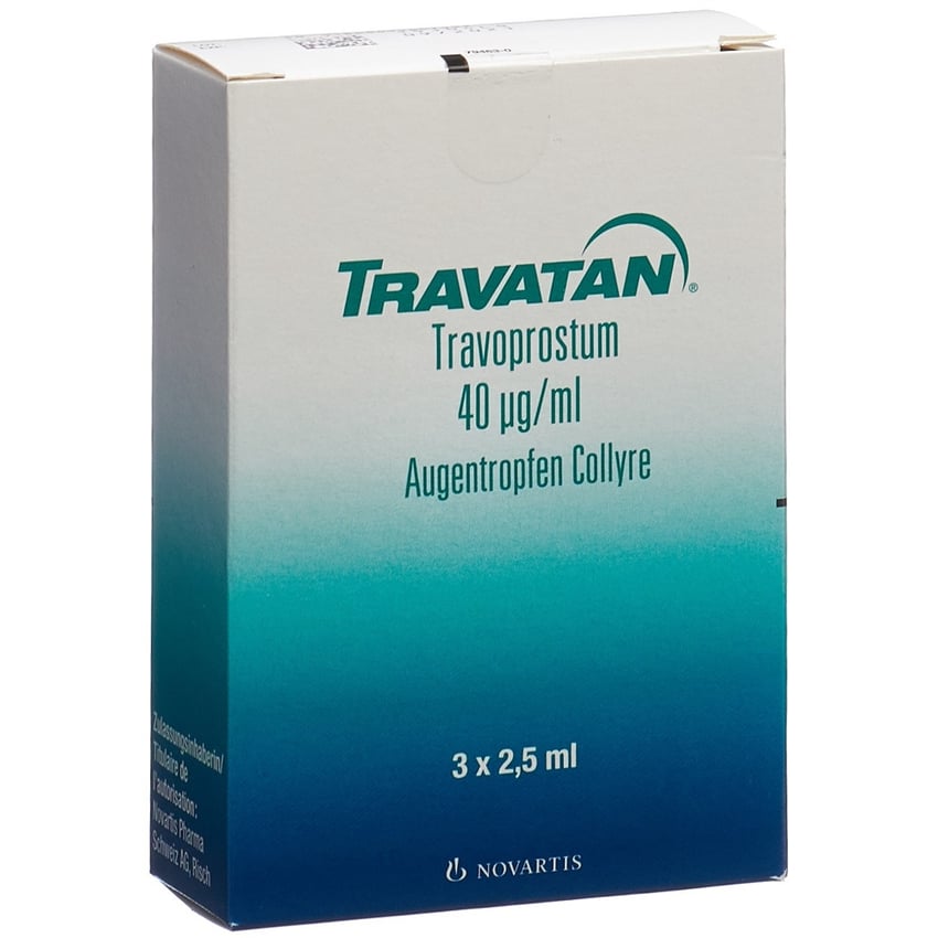 TRAVATAN Gtt Opht 40 mcg/ml Fl 2.5 ml | Coop Vitality Apotheke