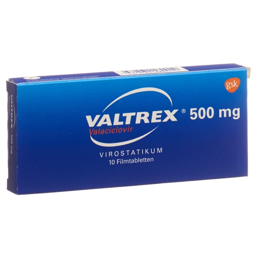 VALTREX Filmtabl 500 mg Blist 10 Stk | Coop Vitality Apotheke
