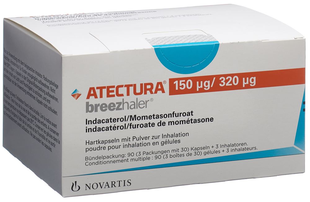 ATECTURA Inh Kaps 150 mcg/320 mcg Blist 90 Stk | Coop Vitality Apotheke