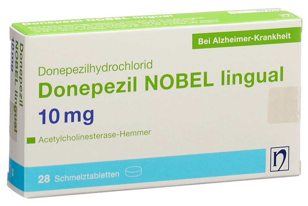 DONEPEZIL lingual Schmelztabl 10 mg Blist 28 Stk | Coop Vitality Apotheke