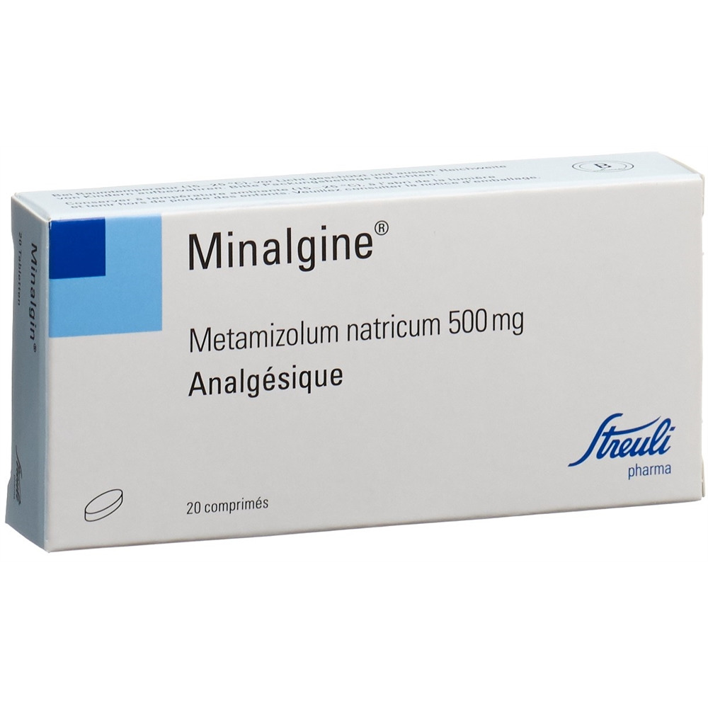 MINALGINE Tabl 500 mg oval Blist 20 Stk | Coop Vitality Apotheke