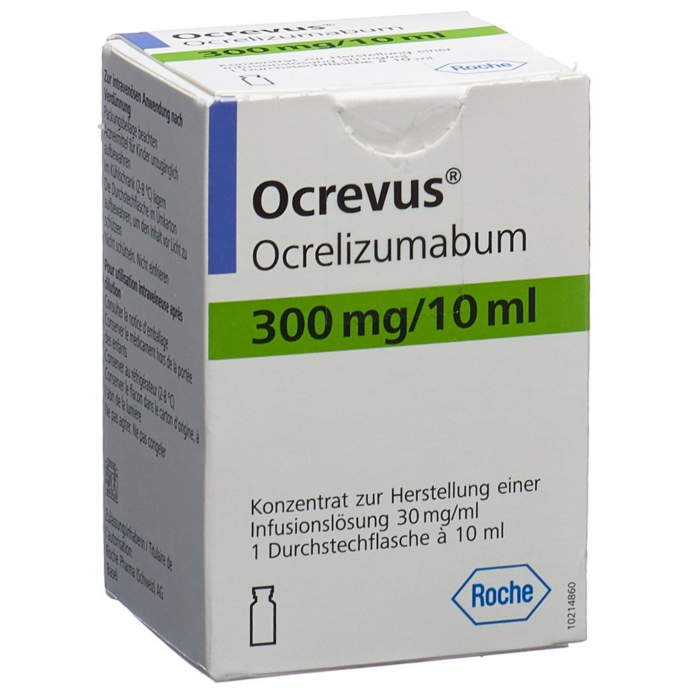 OCREVUS conc perf 300 mg/10ml flac 1 pce | Pharmacie Coop Vitality