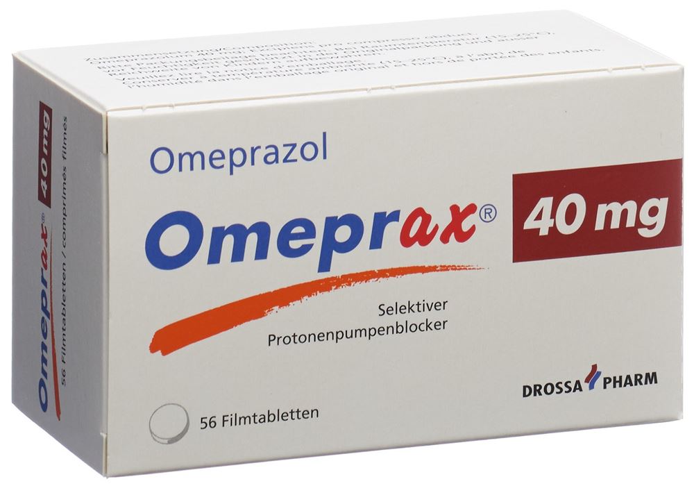 Omeprax Filmtabl 40 mg Blist 56 Stk | Coop Vitality Apotheke